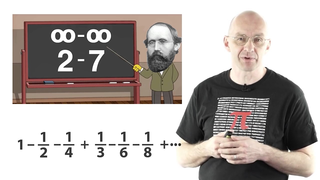 Riemann's paradox: pi = infinity minus infinity - YouTube