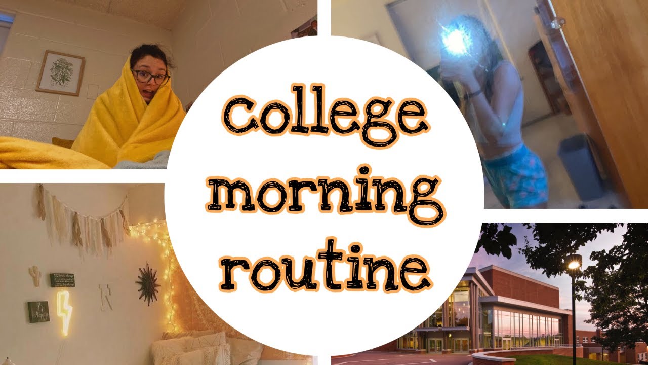 COLLEGE MORNING ROUTINE - YouTube