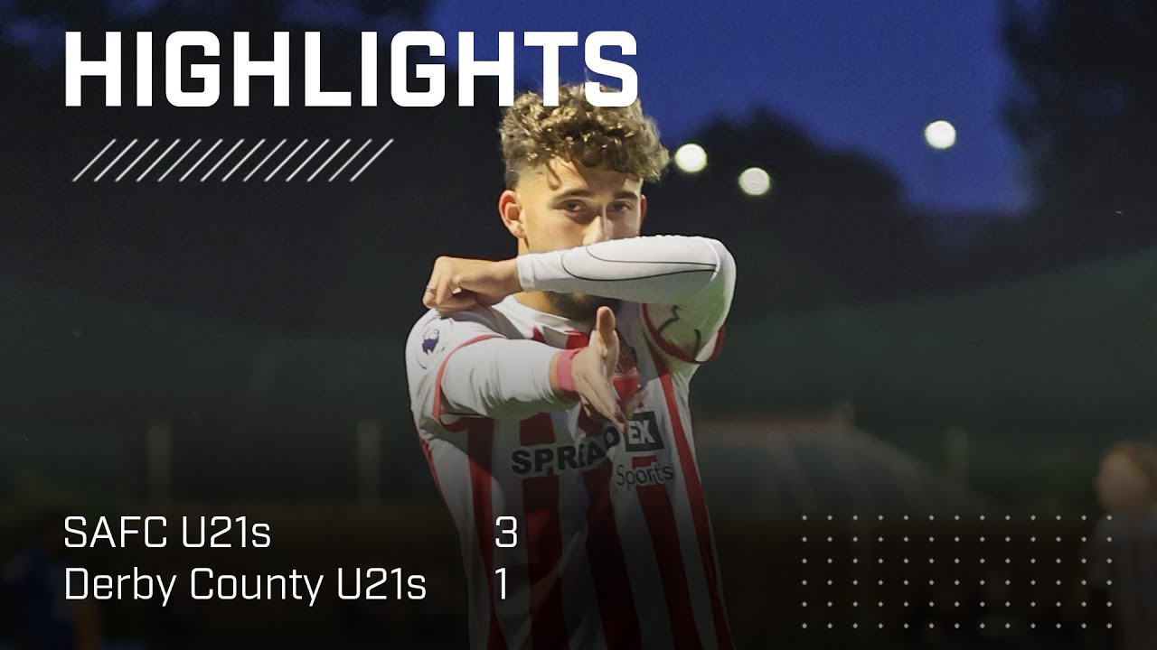 Convincing Win At Eppleton | SAFC U21s 3 - 1 Derby County U21s | PL2 ...
