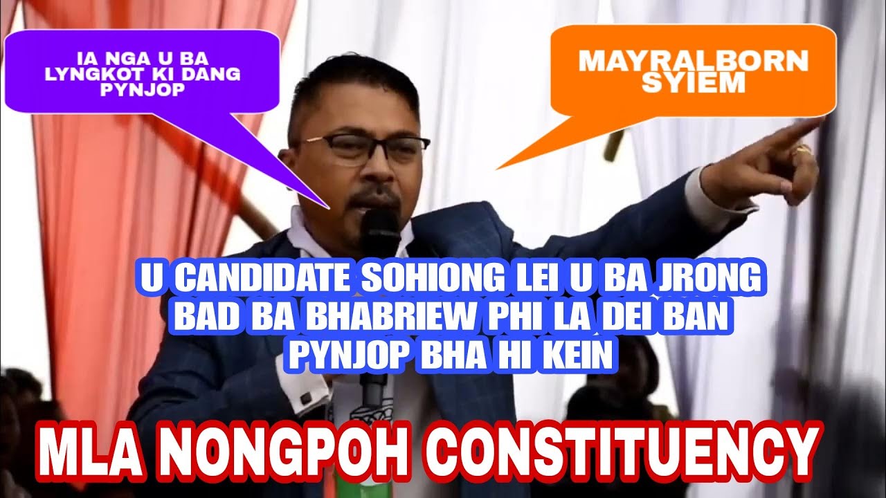 IA NGA U BA LYNGKOT KI DANG PYNJOP, KI NONGSOHIONG LEI KI LA DEI BAN ...