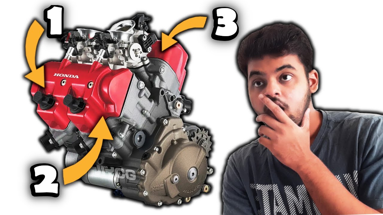 Engineer Reveals The Working Of Honda's V3 Engine! - YouTube