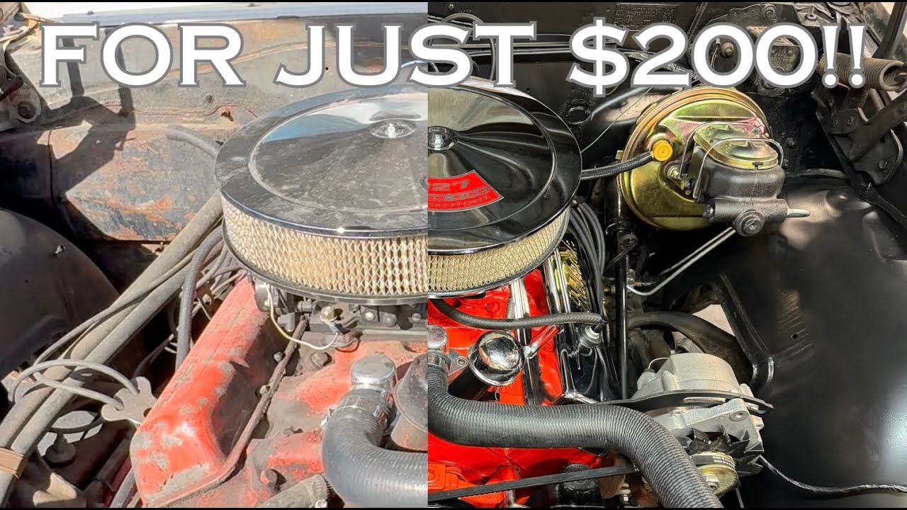 How to TRANSFORM your Classic Car’s engine bay for less than $200 ...