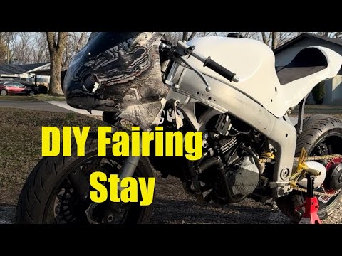 Making a Fairing Stay from Scraps - YouTube