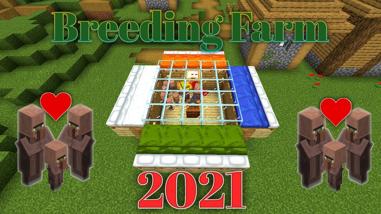 How to make Minecraft Breeding Farm | Minecraft Gameplay (Farm-1) - YouTube