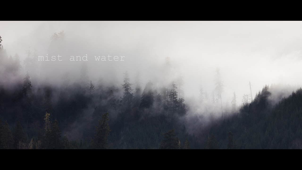Mist and Water: A Lost//Discovered Film - YouTube