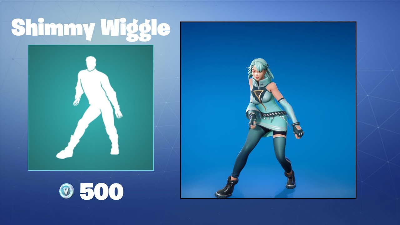 Shimmy Wiggle | Fortnite Emote - YouTube