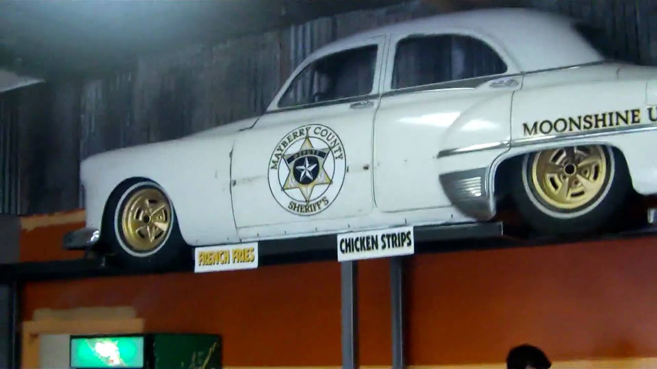 how to hang a car on the wall - YouTube
