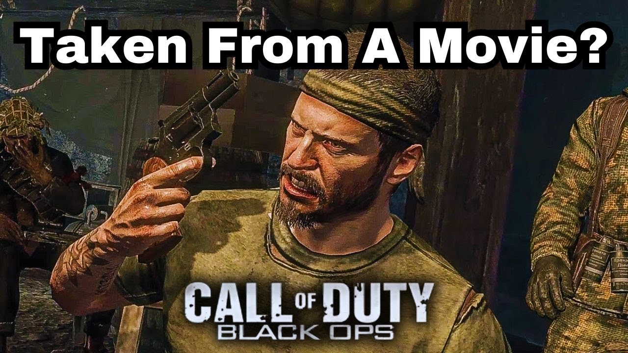The Most Intense Cutscene in all of COD Was Taken From a Movie - YouTube