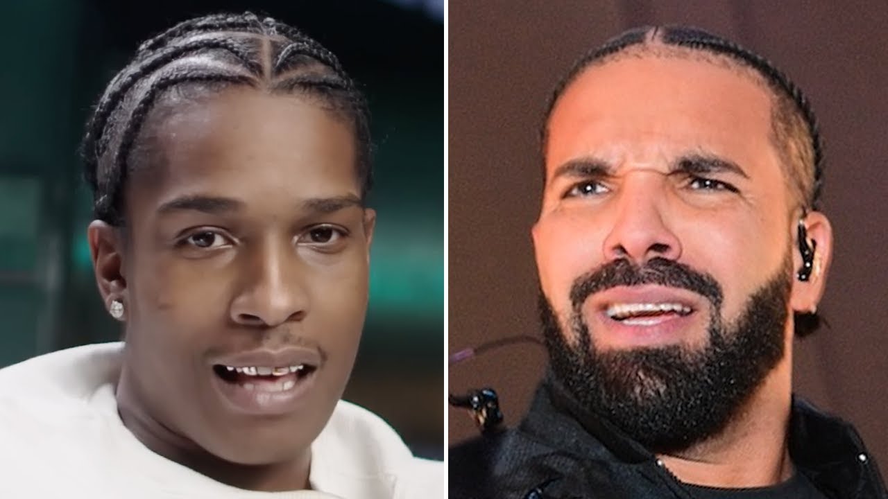 A$AP Rocky REACTS to Drake Dissing Him On ‘Family Matters’ - YouTube