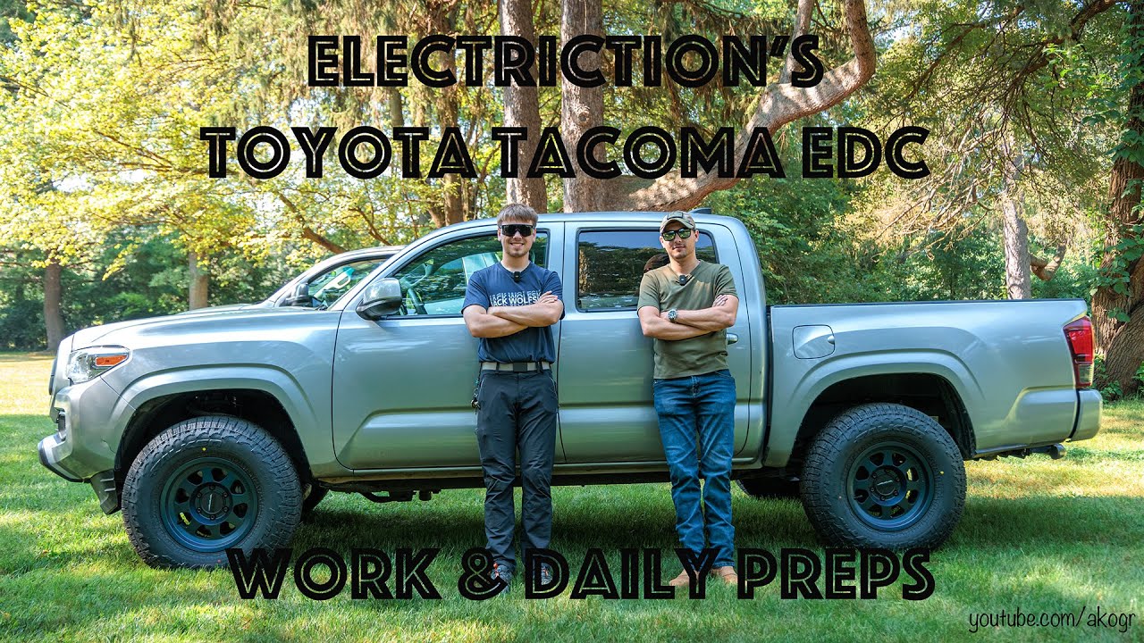 TOYOTA TACOMA EDC! | Prepared Daily Driver/Work Truck | AKOGR - YouTube