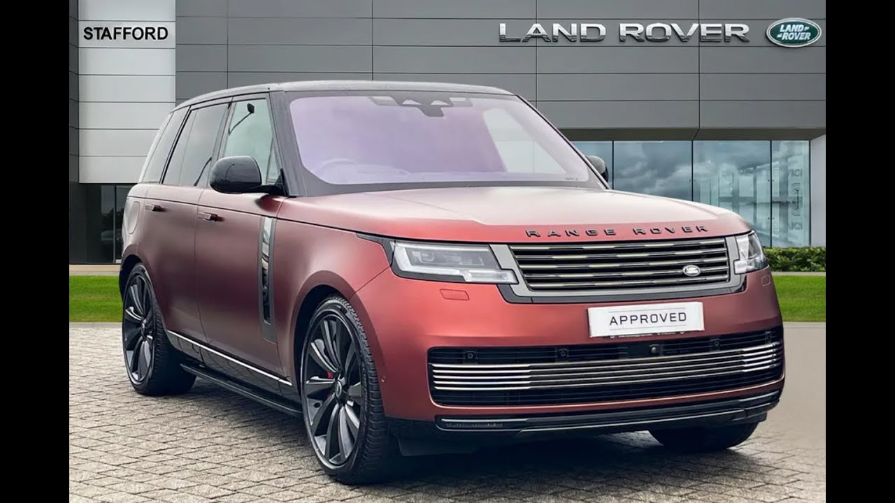 Approved Used Range Rover 4.4 P530 V8 SV in Sunrise Copper Satin ...