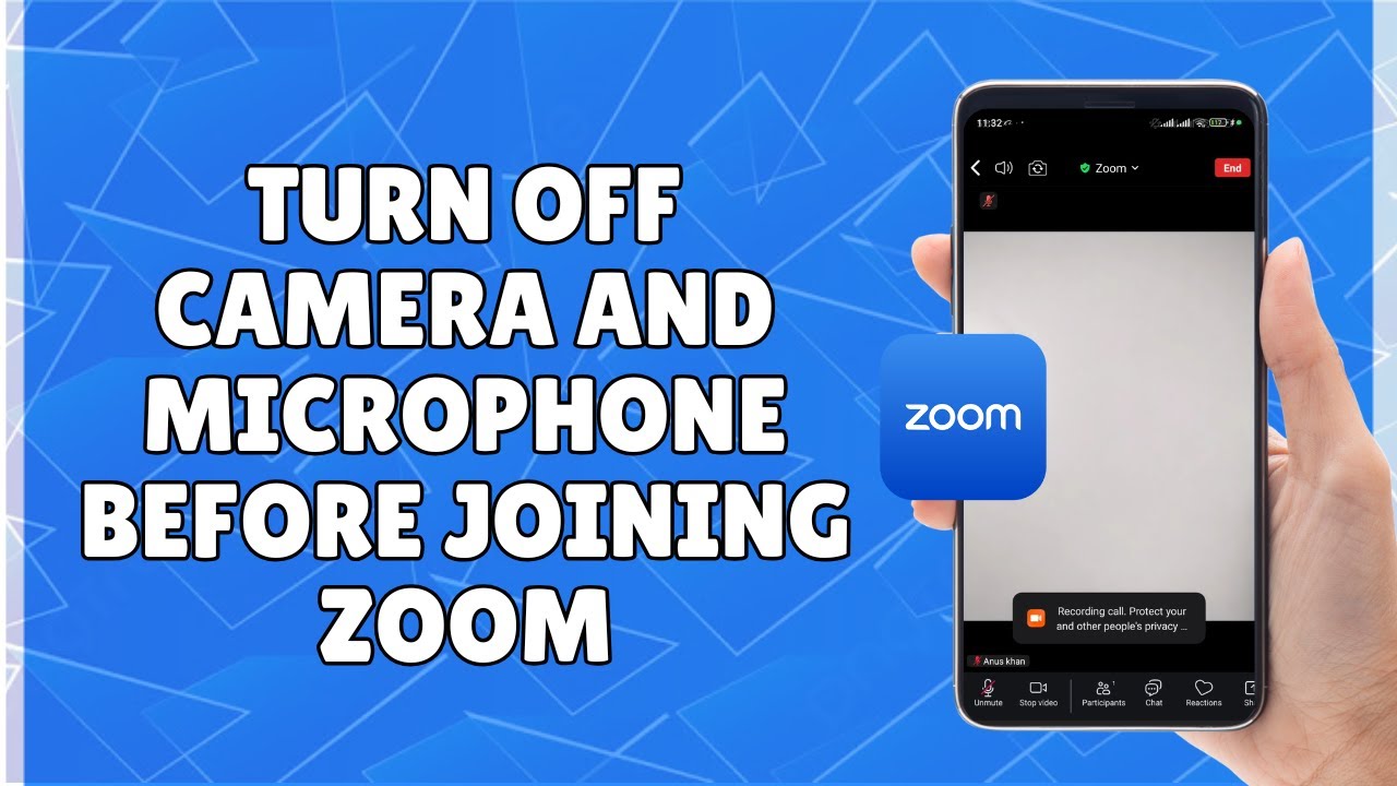 How to Turn Off Camera and Microphone Before Joining Zoom - YouTube