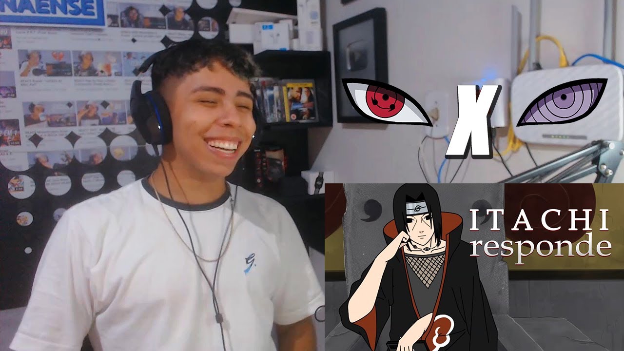 REACT RESPONDENDO COMENTÁRIOS - ITACHI (Voice Makers) - YouTube