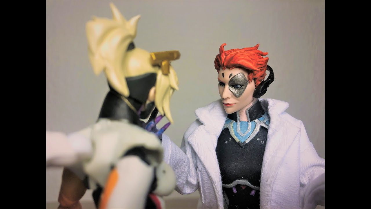 Overwatch Hasbro Moira Custom Figure - YouTube