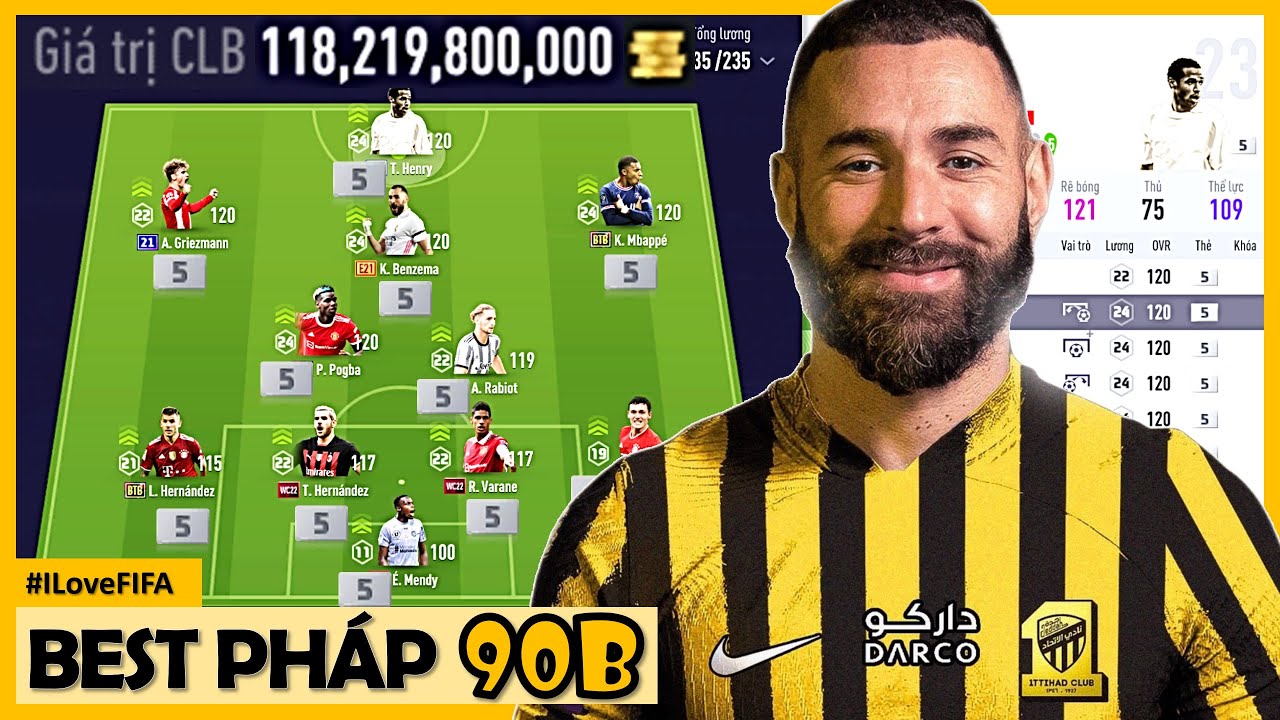 I Love Phá Gần 100 Tỷ Build Team Color TUYỂN PHÁP Mạnh Nhất FO4 Vs ...