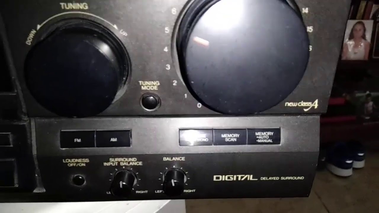 Sinto Amplificador Technics Sa Gx 505 C/equalizador - YouTube