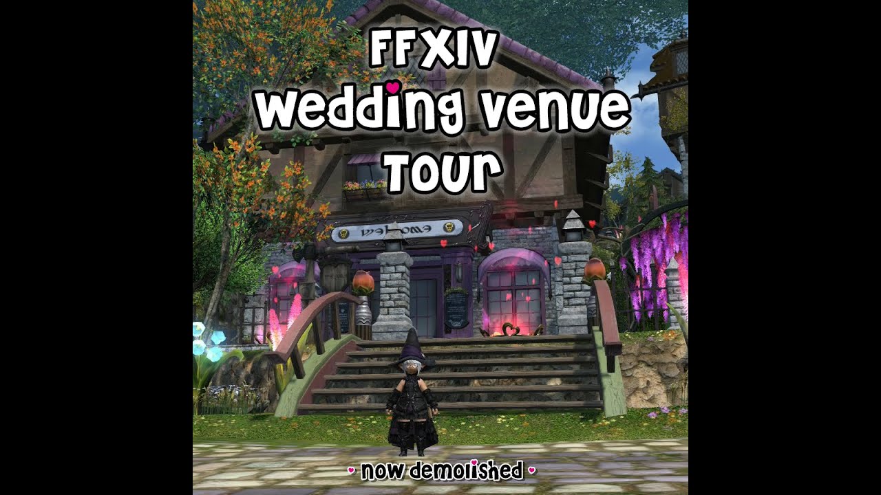 FFXIV Housing Build: Wedding Reception Venue - YouTube