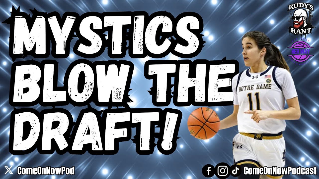 Washington Mystics CHOKE DRAFT AWAY With THREE ROLE PLAYERS in First Round! - YouTube