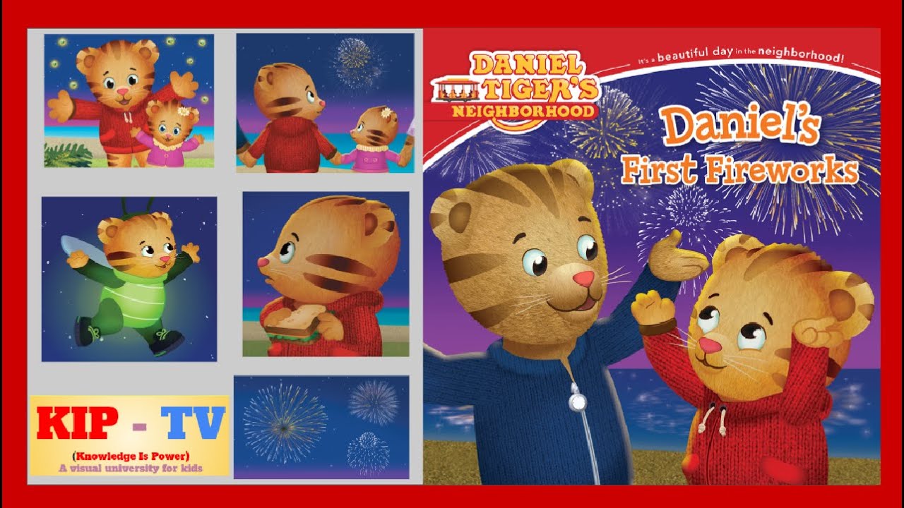 📚 Daniel's First Fireworks 🎆 | Kids Books Read Aloud | KIP TV # ...