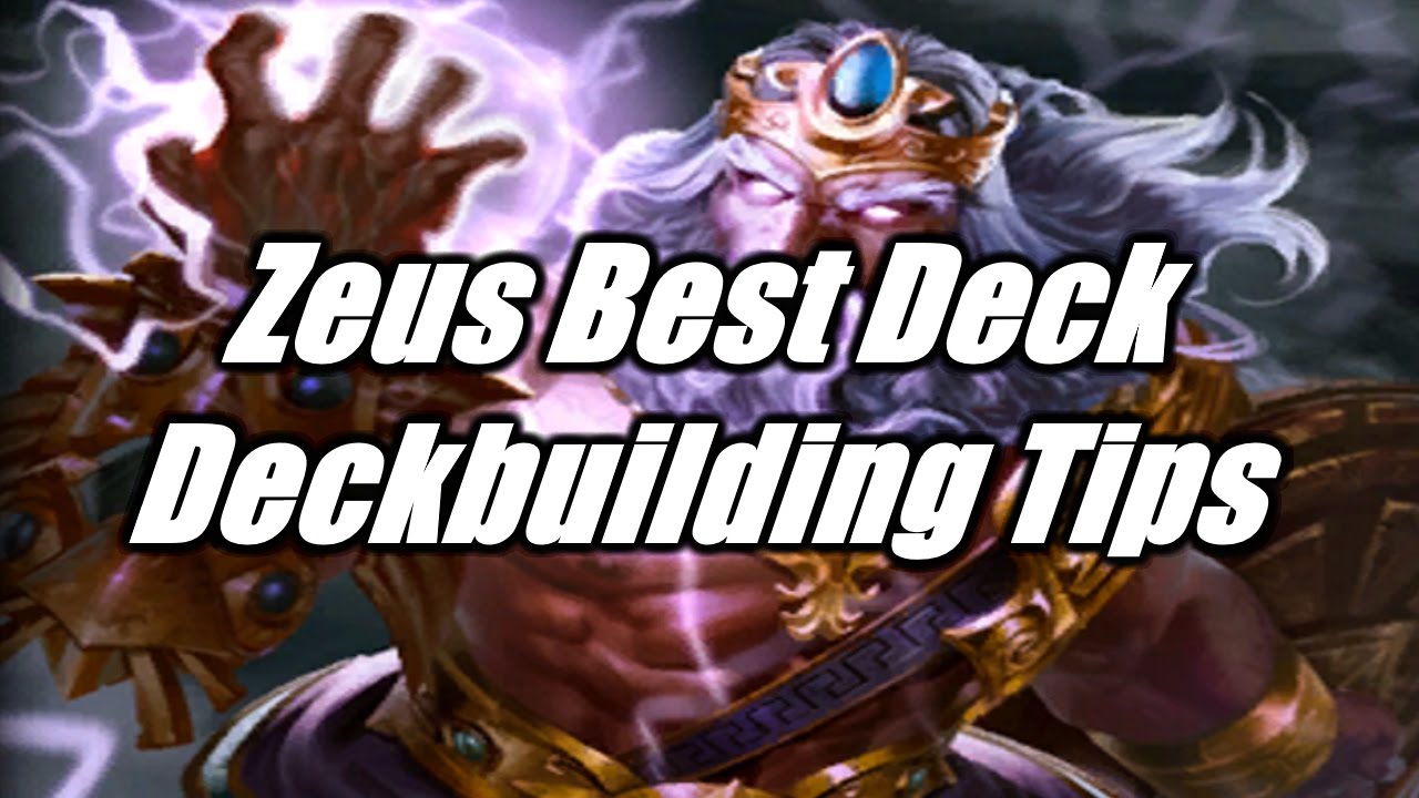 [SMITE Tactics] Best Deck for Zeus - Deckbuilding Tips (CB0.17) - YouTube