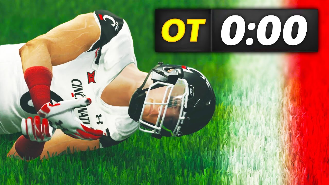 NCAA 24 but we're in Triple OT - YouTube