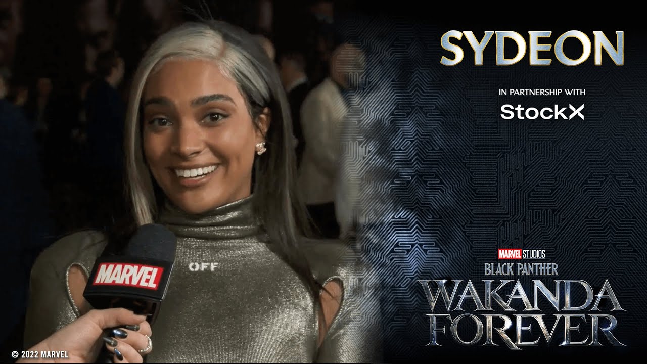 Sydeon At The Premiere Of Marvel Studios' Black Panther - YouTube