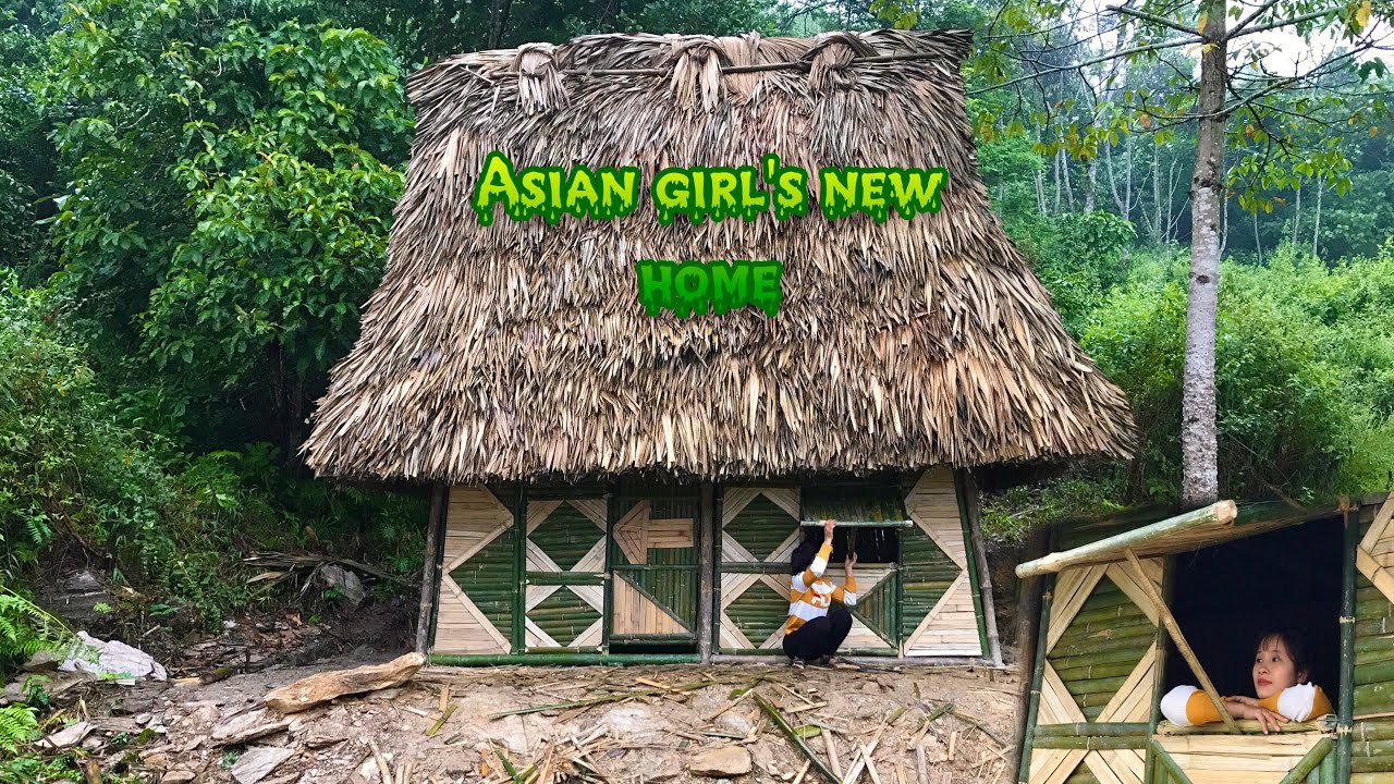 (new) 365 days journey of an Asian girl building CABIN to live off the ...