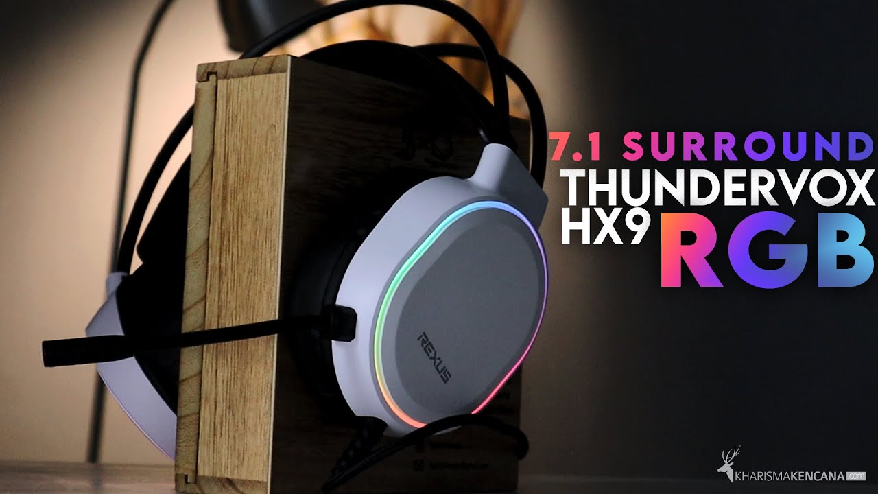 HEADSET GAMING MURAAAH TAPI GA MURAHAN | REXUS THUNDERVOX HX9 - YouTube