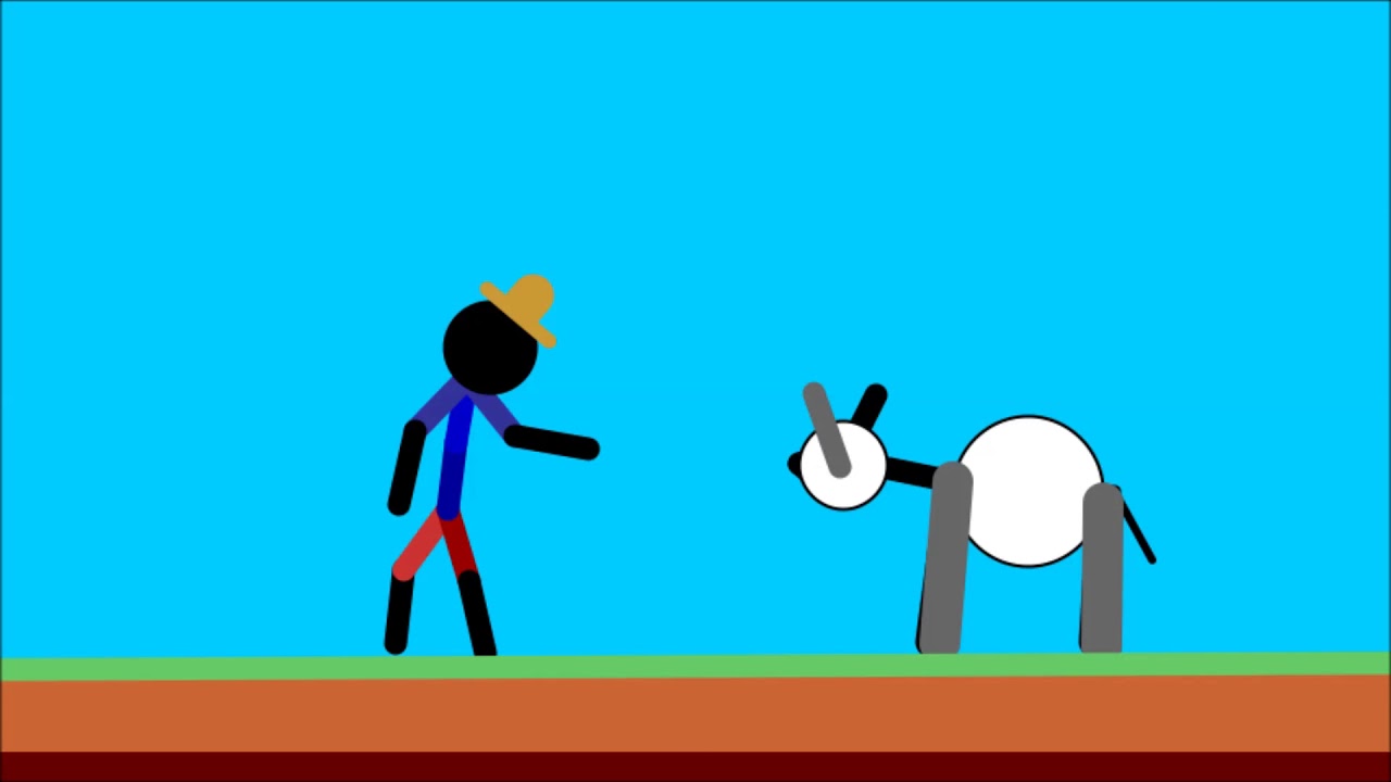 THE FARMER AND THE BIG BAD COW - YouTube
