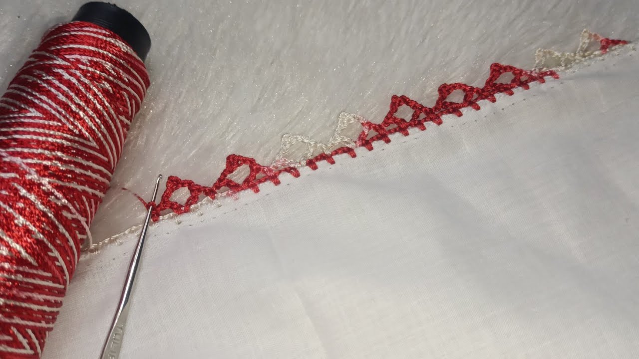 Crochet Beautiful Dupatta lace design, Crochet New Border Design - YouTube