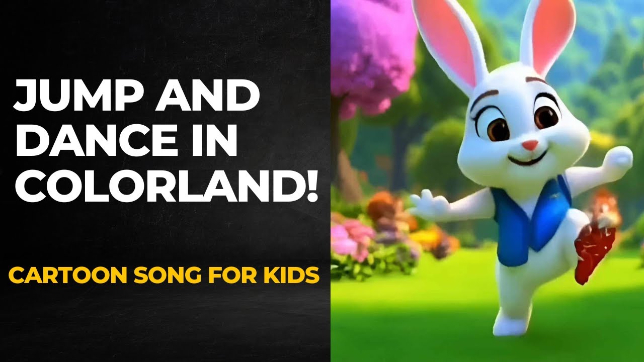 Jump and Dance in Colorland! #ai #animation #nurseryrhymes #kidssong # ...