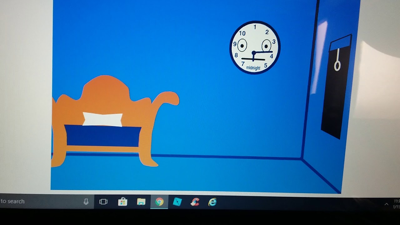 Teletoon night ID: the clock 1997 - YouTube