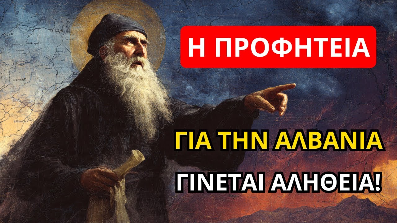 Άγιος Κοσμάς: Η προφητεία για την Αλβανία που ΤΩΡΑ γίνεται ...