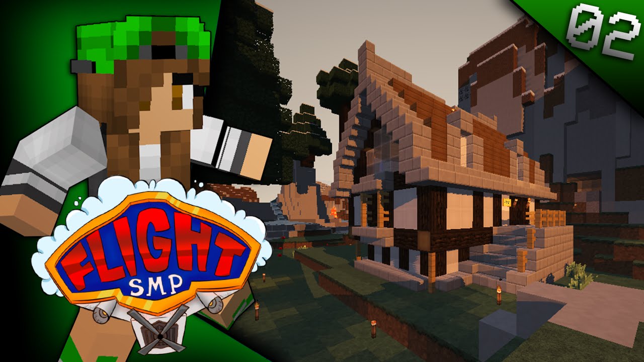 Making Mi Casa | Minecraft Flight SMP #2 - YouTube
