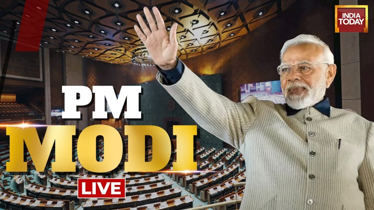 PM Modi LIVE: PM Modi Speech LIVE| New Parliament Building Inauguration ...