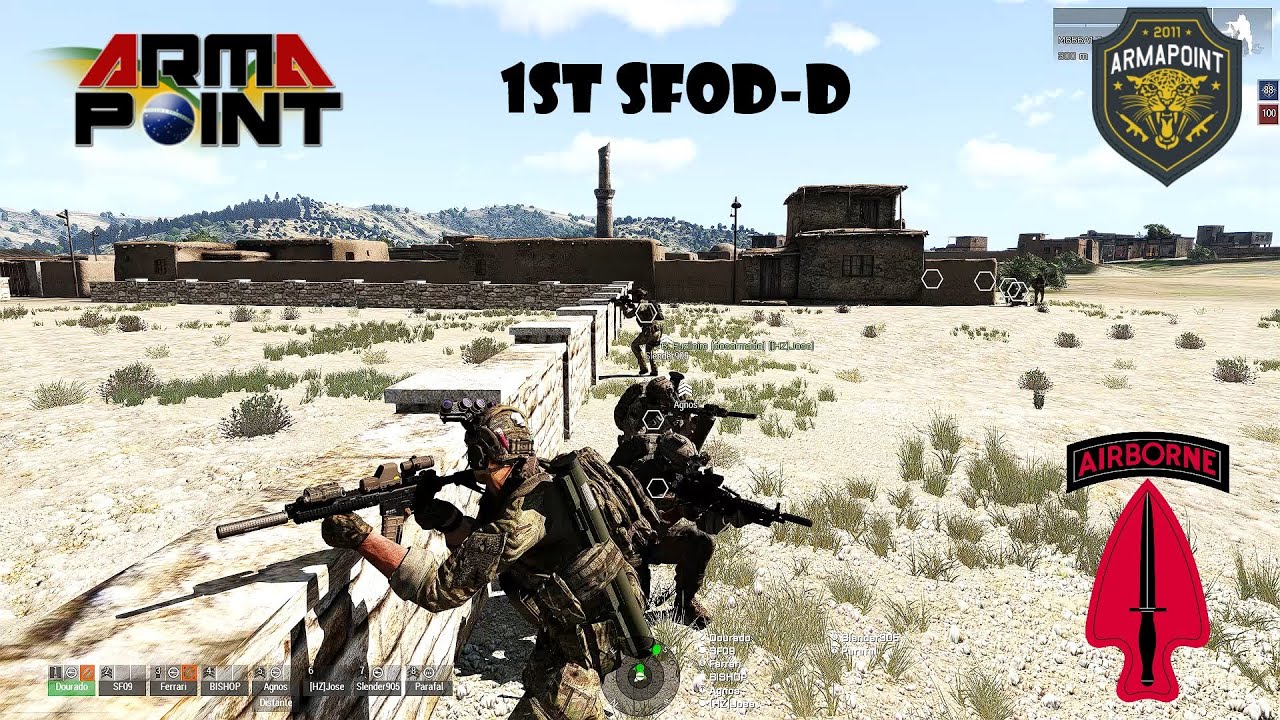 Arma 3 Brasil - 1st SFOD-D Contra terrorismo no Afeganistão. - YouTube