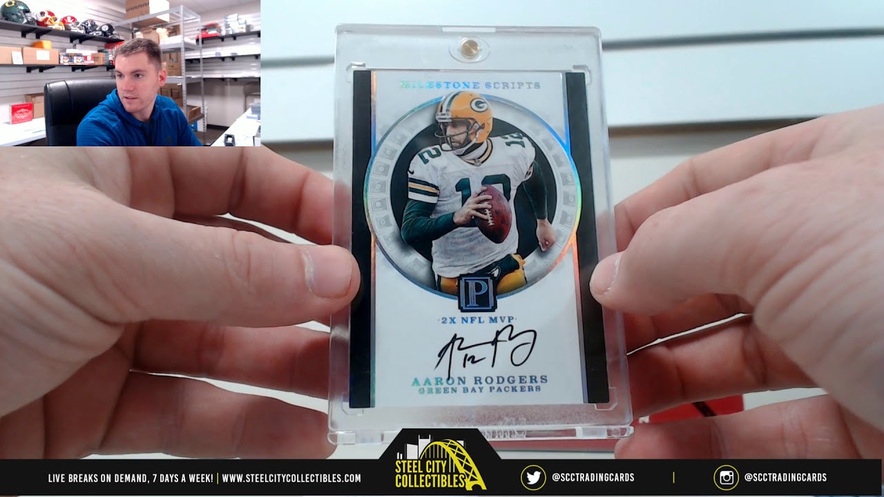 2017 PANINI PANTHEON FOOTBALL DUAL HOBBY BOX RANDOM SERIAL # GROUP ...