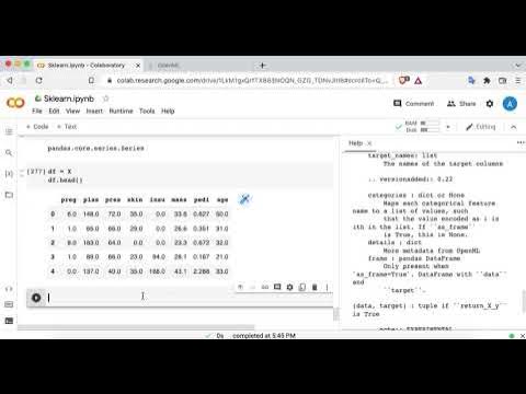 6. Scikit-learn for ML: fetch_openml - YouTube