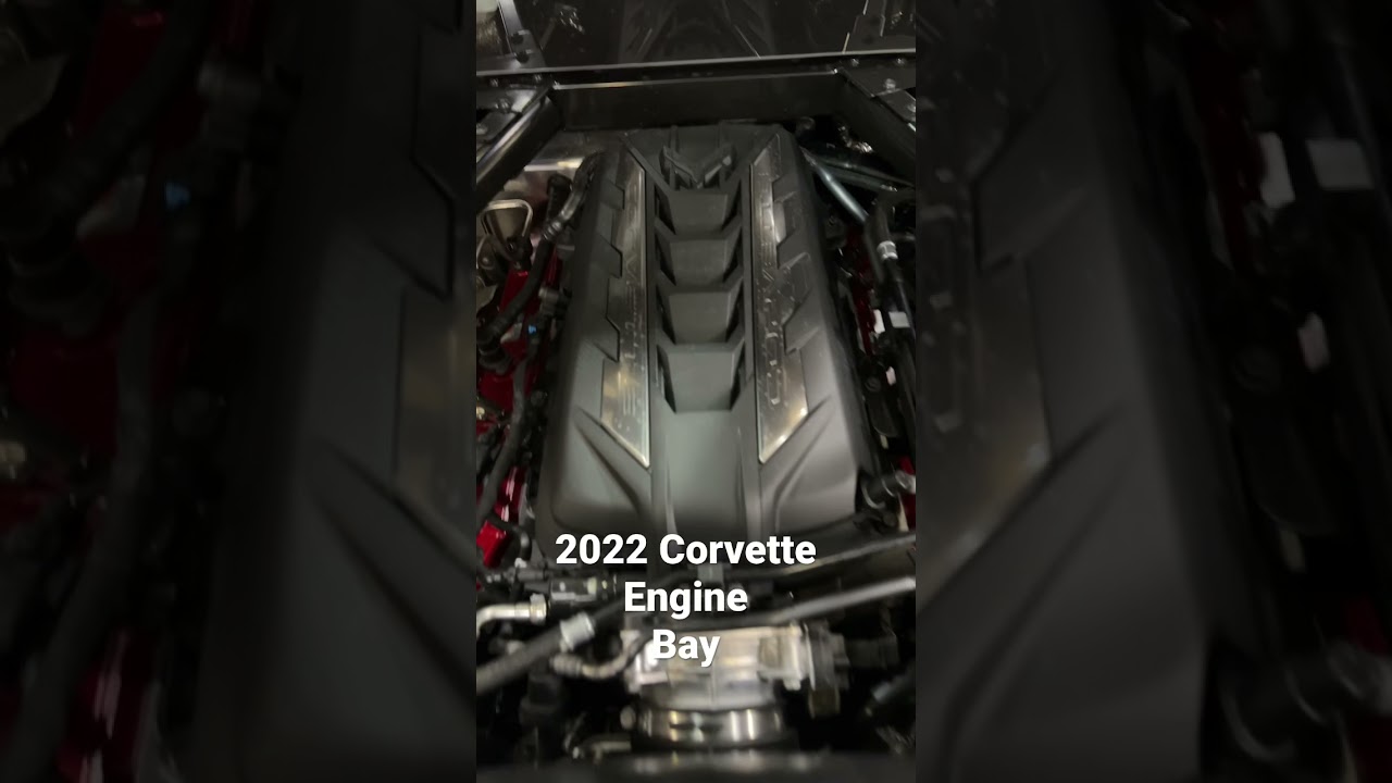 2022 Corvette Engine Bay - YouTube