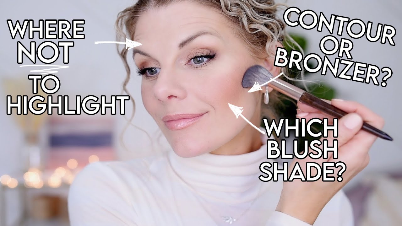 The Ultimate Guide to Highlighter, Blush, Contour & Bronzer - YouTube