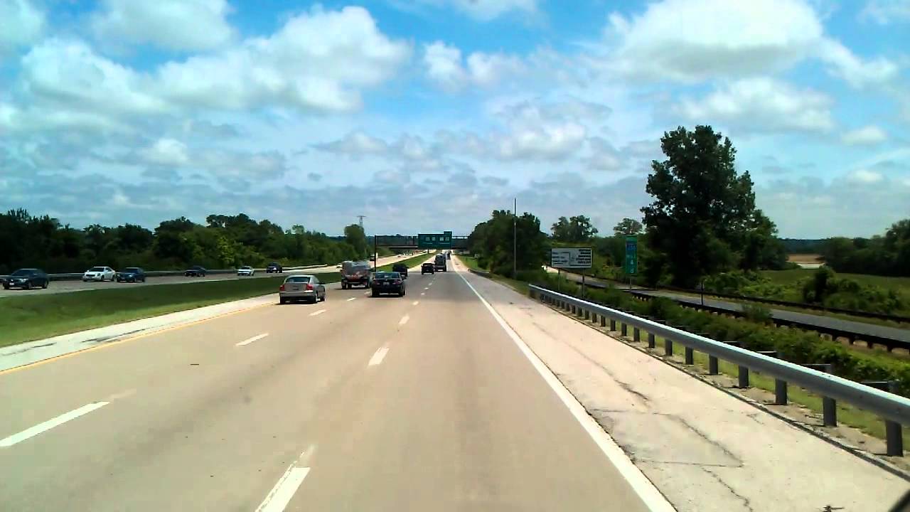 Interstate 255 in Missouri and Illinois crossing the Mississippi River (archived video) - YouTube