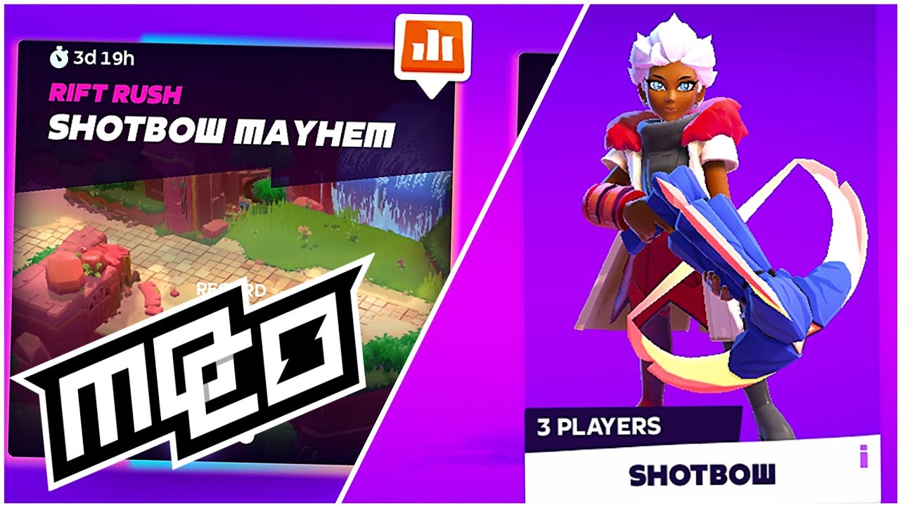 This might be the BEST CC weapon in th GAME! The new SHOTBOW! Mo.co ...