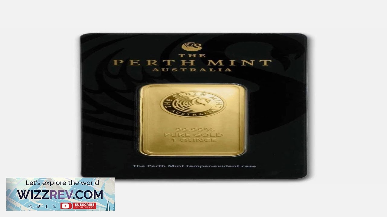 The Perth Mint Gold Bar 1 oz eBay - YouTube