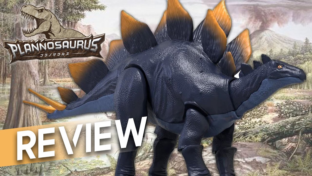 Plannosaurus Stegosaurus - Bandai Dinosaur Model Kit Review! - YouTube