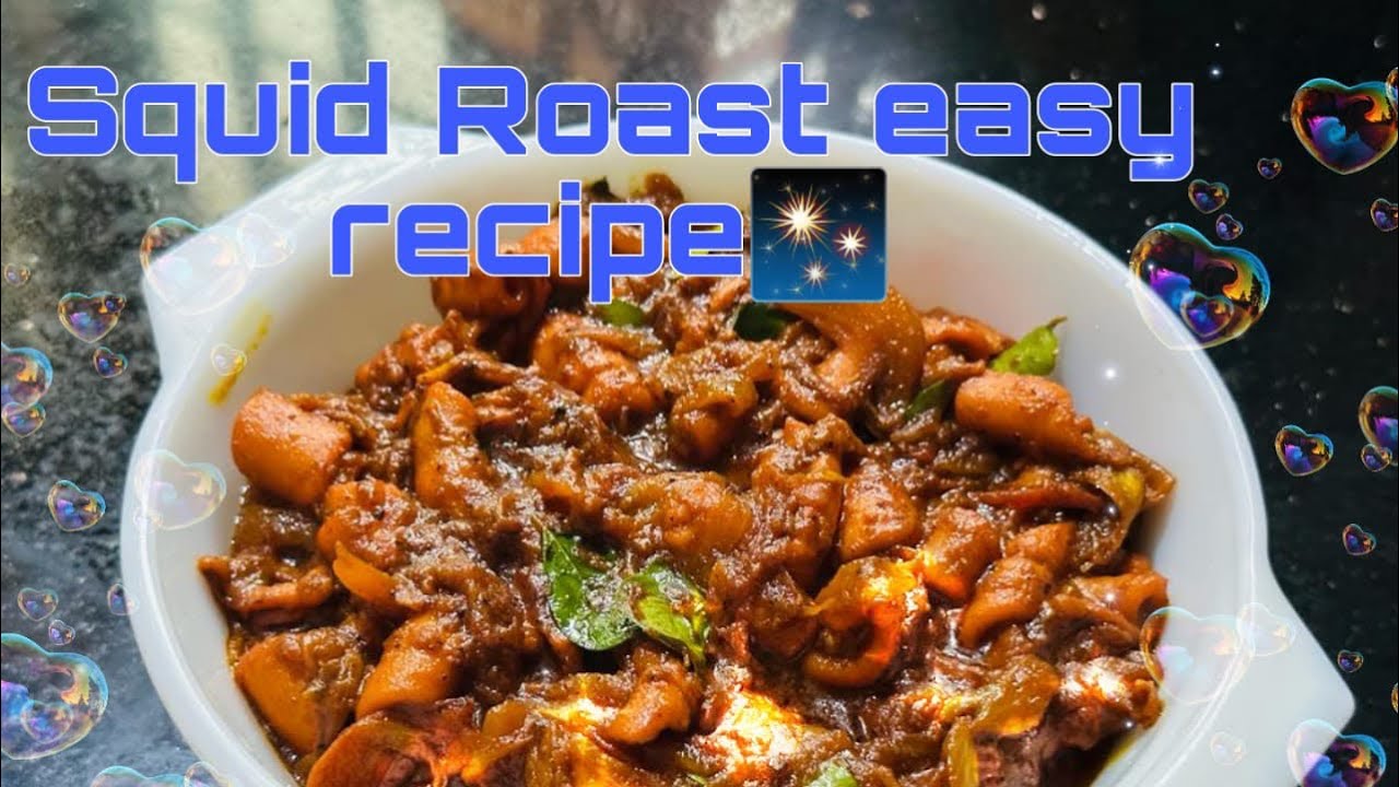 Squid roast Koondhal roast|easy recipe|#cooking - YouTube