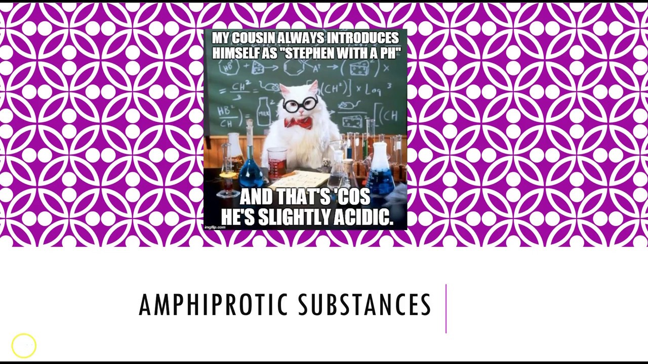 IB AB6 amphiprotic substances - YouTube