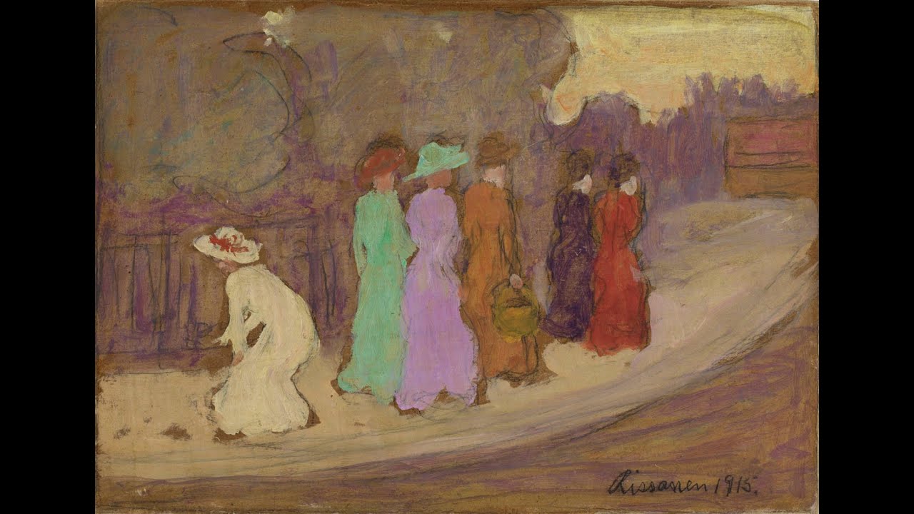 Juho Rissanen (1873-1950) - A Finnish painter. He was a member of The ...