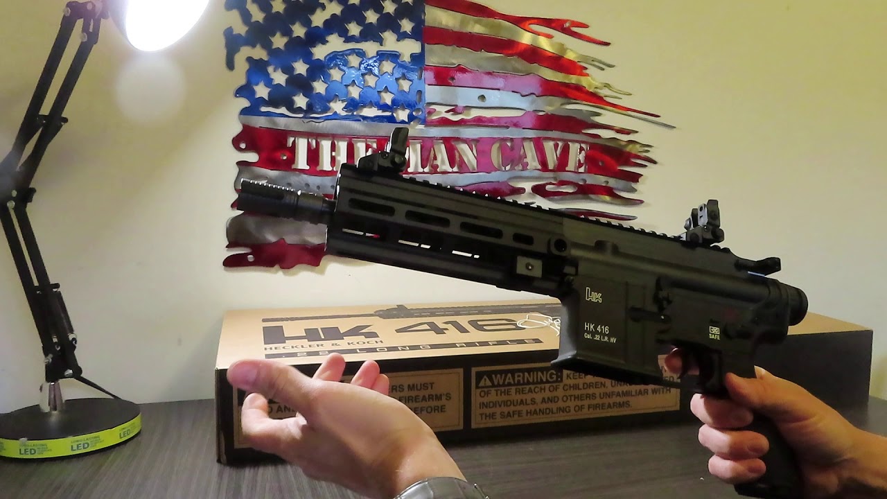 Hk 416 .22LR UNBOXING & REVIEW | FIRST IMPRESSION / THOUGHT'S - YouTube