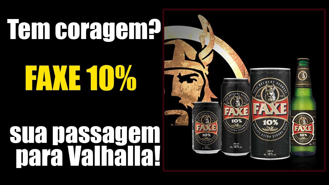 A cerveja dos Vikings!! Faxe 10% - Extra Strong Beer - YouTube