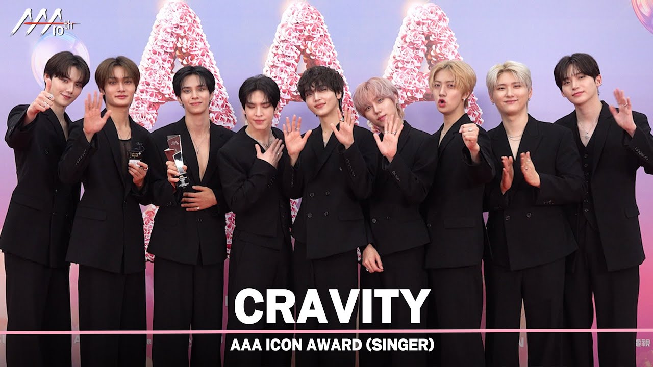 [#aaa2025] CRAVITY(크래비티) - 4K Award acceptance speech - YouTube